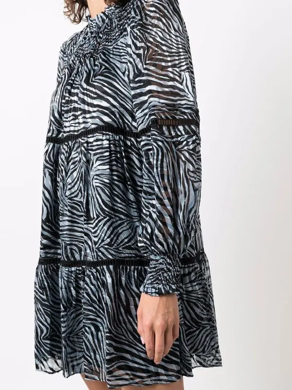 Michael Kors Zebra Print Mini Dress