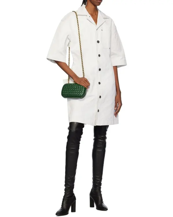 Bottega Veneta Knot Shoulder Bag - Green