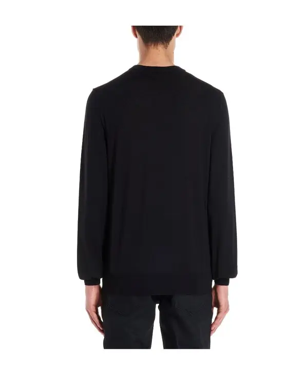 Dior Bee Embroidered Pullover - Black