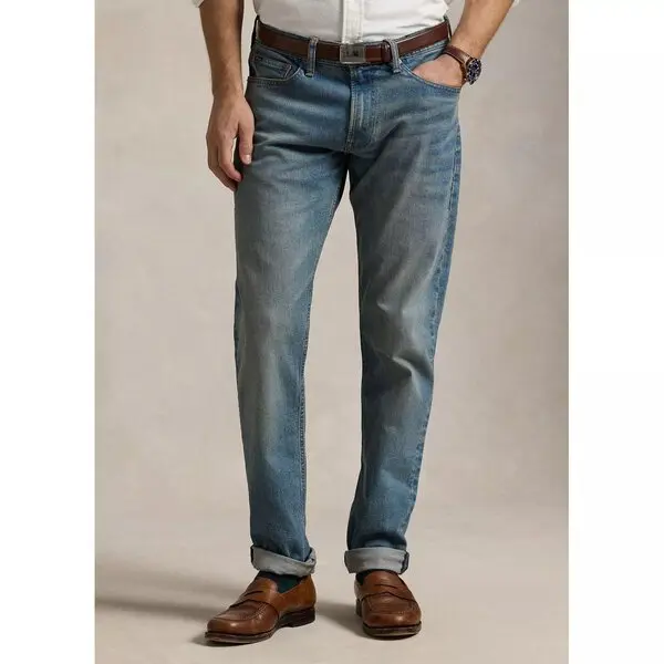 Polo Ralph Lauren Slim Fit Denim Jeans - Gray