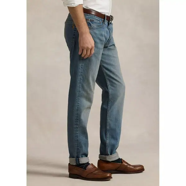 Polo Ralph Lauren Slim Fit Denim Jeans - Gray
