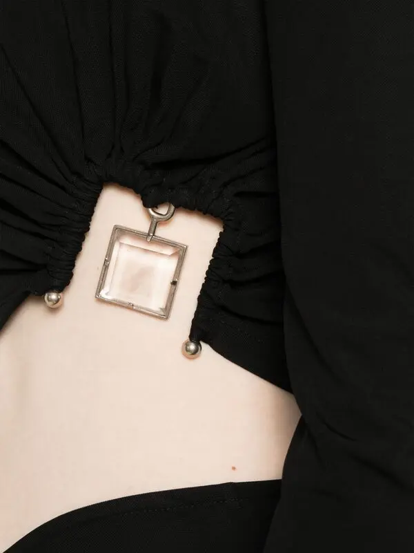 Christopher Esber Bezel Quartz Long Sleeve Top