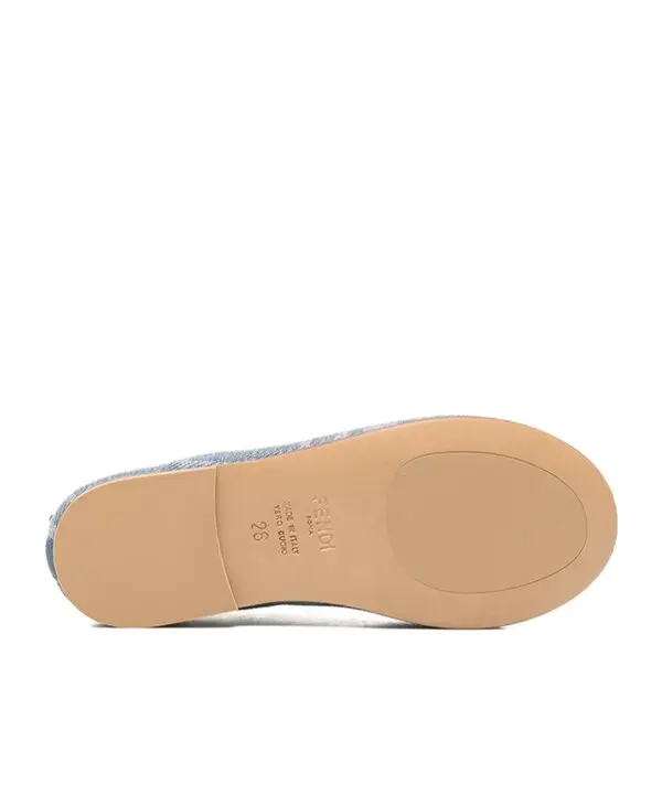 Fendi Ff Logo Ballet Flats - Gray