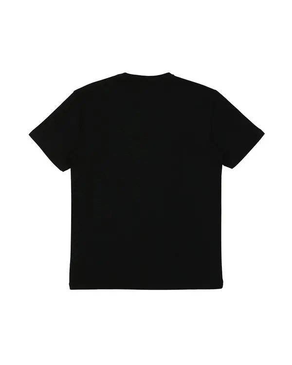EA7 Round Collar Logo T-shirt - Black