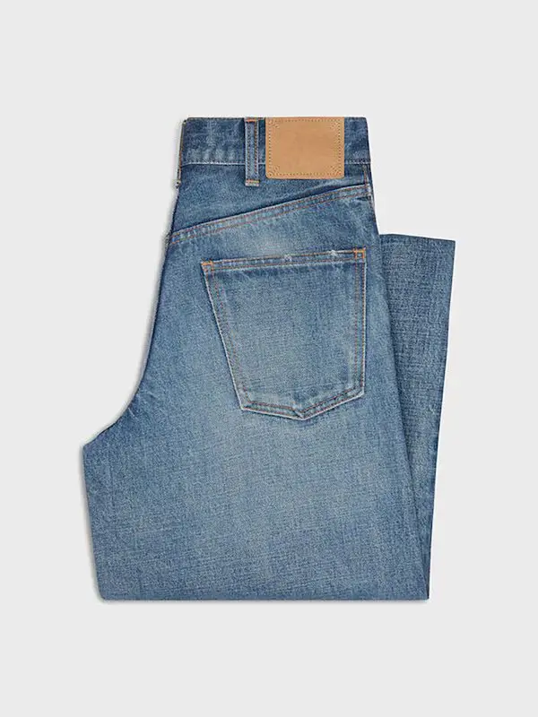 Celine Flared Surf Jeans In Union Wash Denim