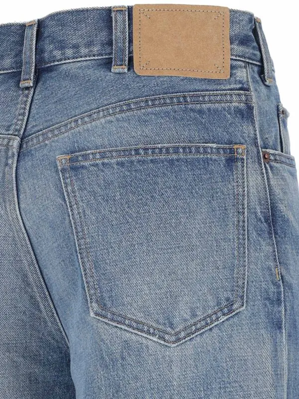 Celine Flared Surf Jeans In Union Wash Denim