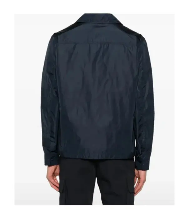 Aspesi Zip-up Shirt Jacket With Patch Pockets