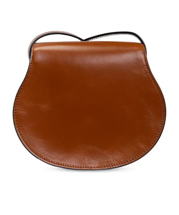 Chloé Marcie Saddle Bag - Brown