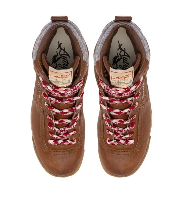 AUTRY Malga Lace-up Boots - Brown