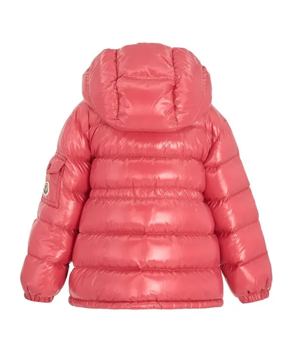 Moncler Maire Hooded Down Jacket - Red