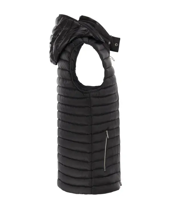 Moose Knuckles Logo-patch Padded Gilet - Black