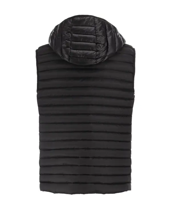 Moose Knuckles Logo-patch Padded Gilet - Black