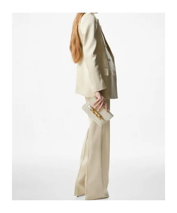 TOM FORD Double Breasted Satin Blazer