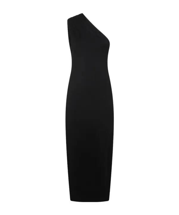 THOM KROM One-shoulder Sleeveless Midi Dress