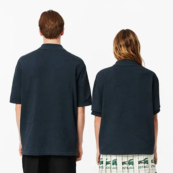 Lacoste Crocodile-appliqué Polo Shirt