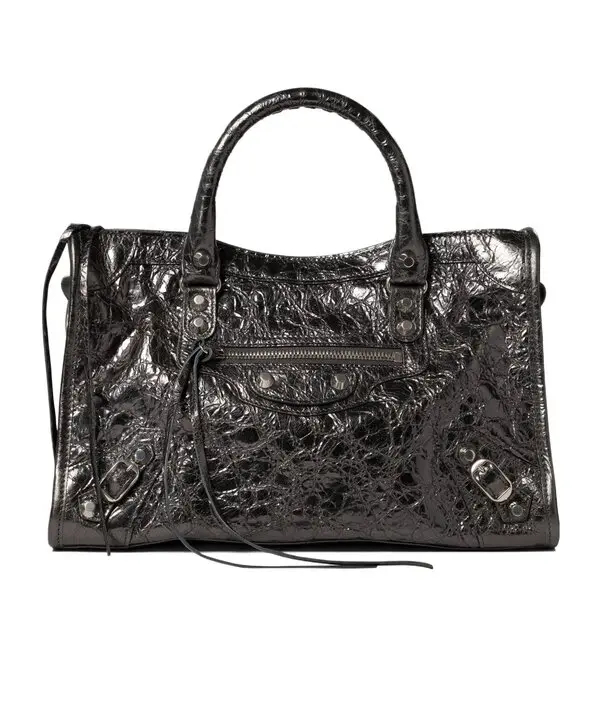 Balenciaga Le City Small Top Handle Bag - Grey