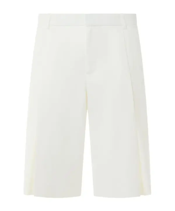 Casablanca Tailored Bermuda Shorts - White