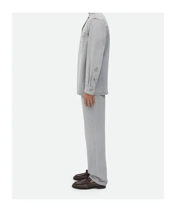 Bottega Veneta Washed Denim Shirt
