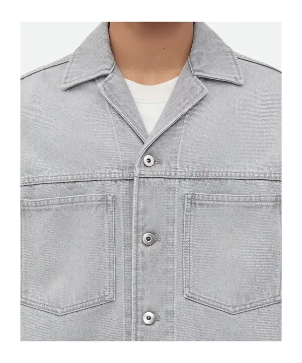 Bottega Veneta Washed Denim Shirt