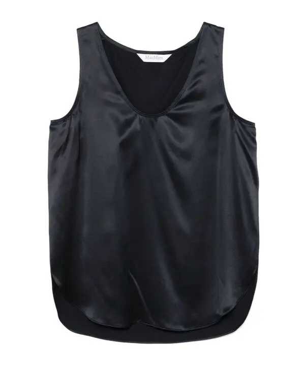 Max Mara Sleeveless Round Neck Top - No