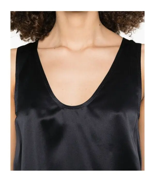 Max Mara Sleeveless Round Neck Top - No