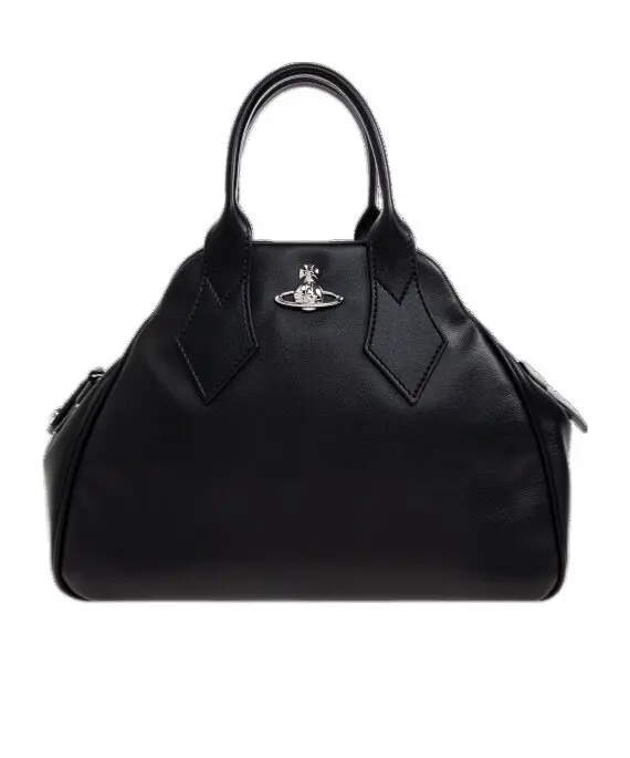 VIVIENNE WESTWOOD Yasmine Medium Handbag - Black
