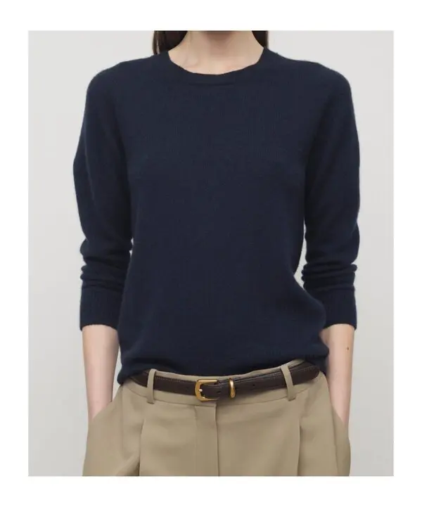 THE ROW Noler Sweater - Dark Navy