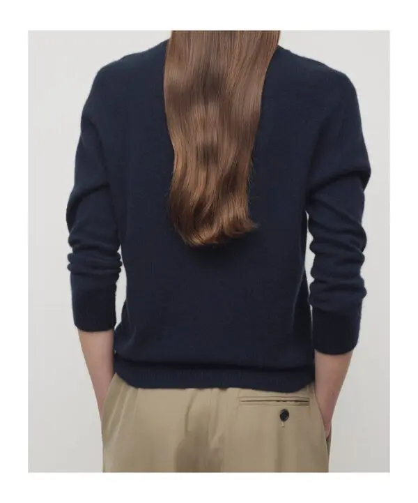 THE ROW Noler Sweater - Dark Navy