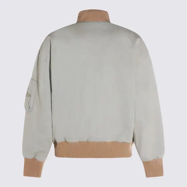 VIVIENNE WESTWOOD Bernardo Zipped Bomber Jacket - White