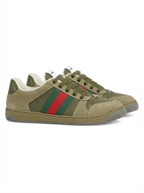 Gucci Gg Ripstop Lace-up Sneakers