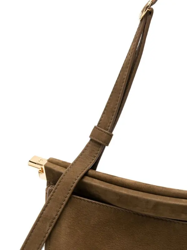 Alaïa East-west Shoulder Bag - Brown