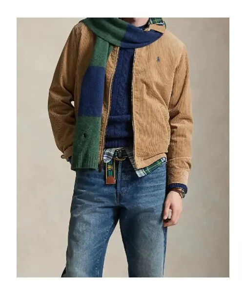 Polo Ralph Lauren Wynton Corduroy Zip-up Jacket - Brown