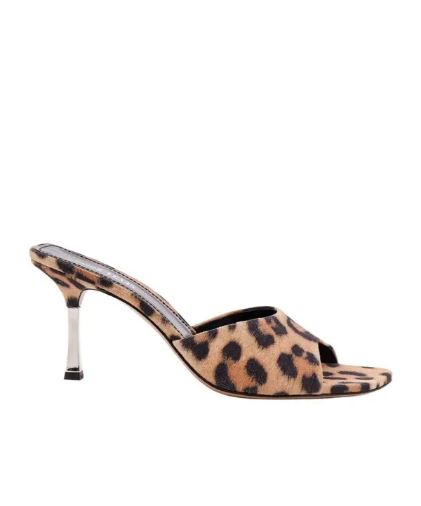 Paris Texas Lorena Mules - Leopard