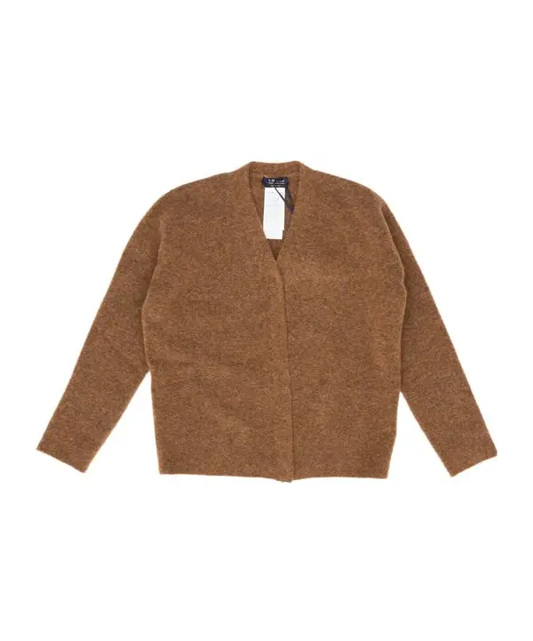 Max Mara Long-sleeved V-neck Cardigan