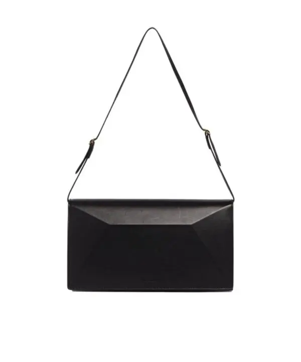 JIL SANDER Logo Printed Shoulder Bag