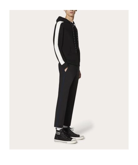 Valentino Garavani Vltn Patch Zip-up Hoodie