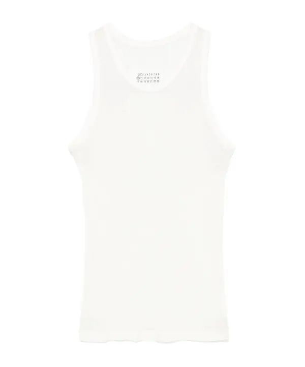 MAISON MARGIELA Silk Tank Top - No