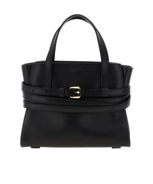Moschino Tie Me Small Handbag - Black