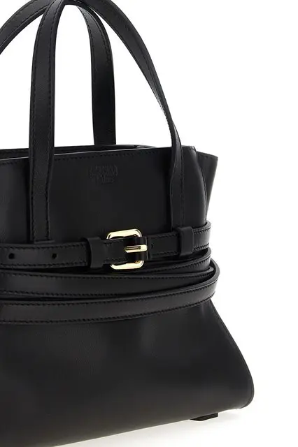 Moschino Tie Me Small Handbag - Black