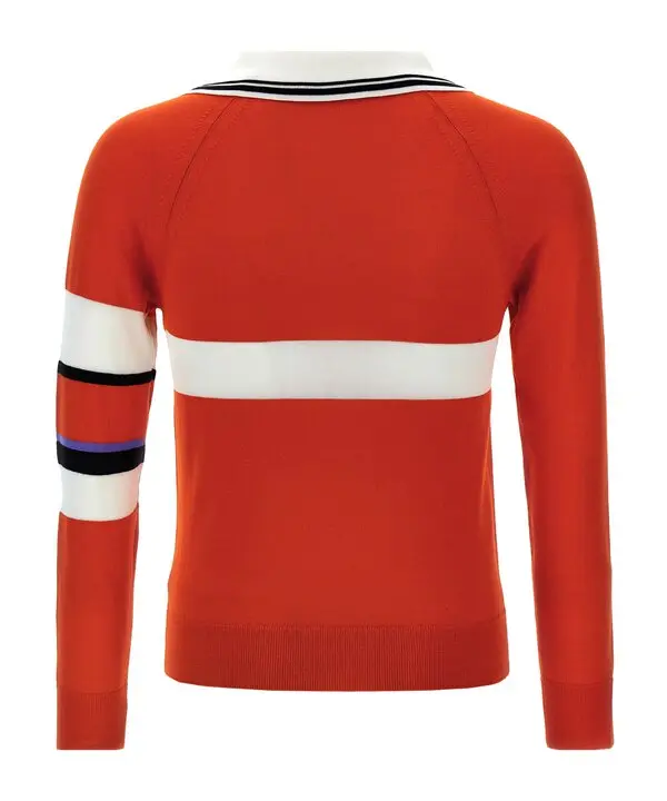 WALES BONNER Striped Knit Pullover