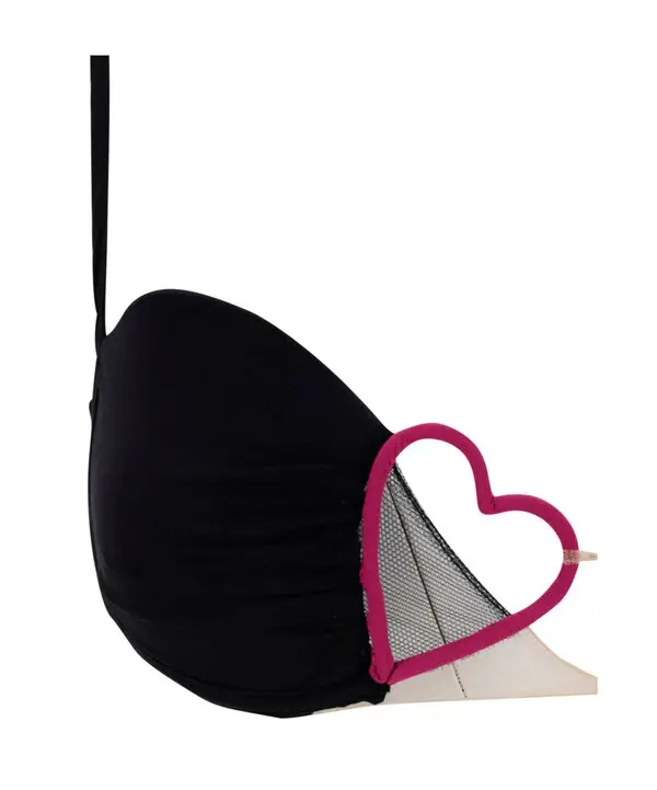 NENSI DOJAKA Heart-motif Underwire Bra