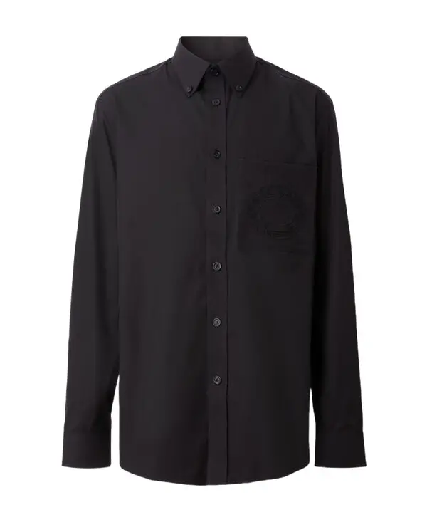 Burberry Long-sleeved Buttoned Shirt - No