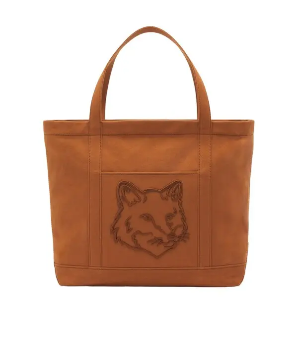 Maison Kitsuné Logo Large Tote Bag