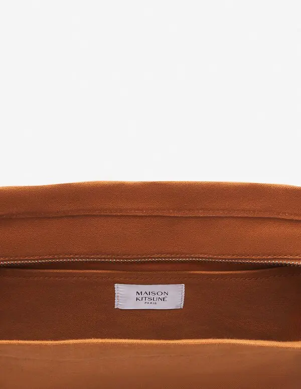 Maison Kitsuné Logo Large Tote Bag