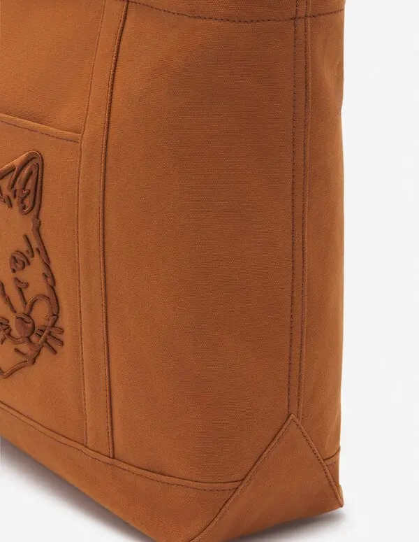 Maison Kitsuné Logo Large Tote Bag