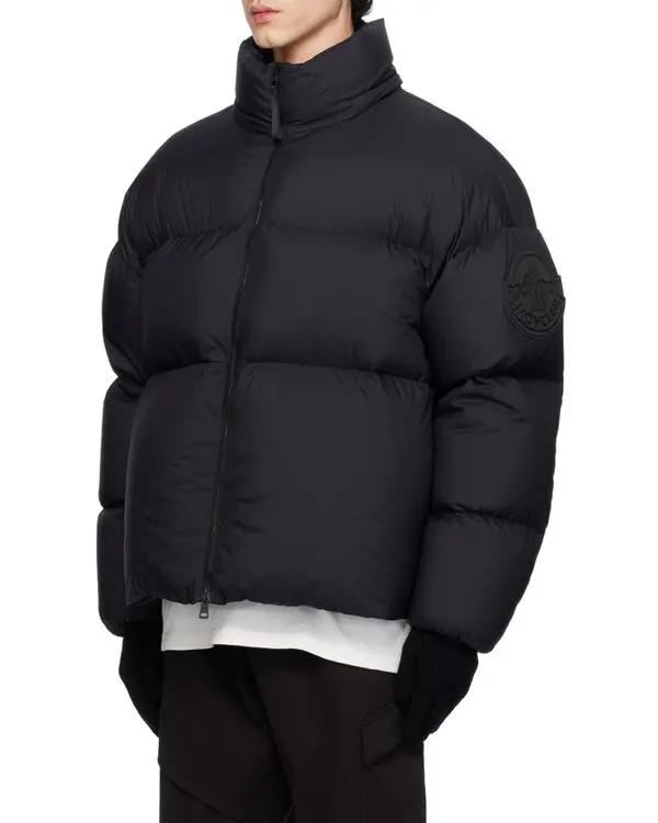 Moncler Antila Short Down Jacket With Detachable Hood