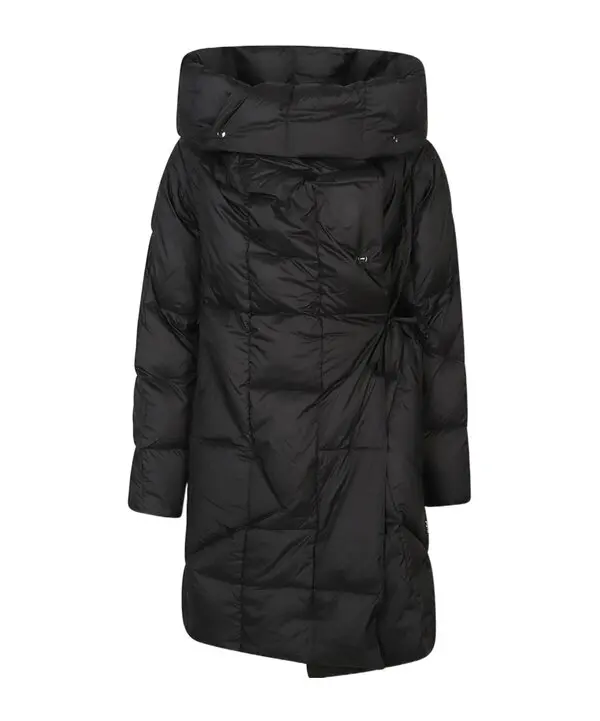 Add Quilted Short Jacket With Tie Detail