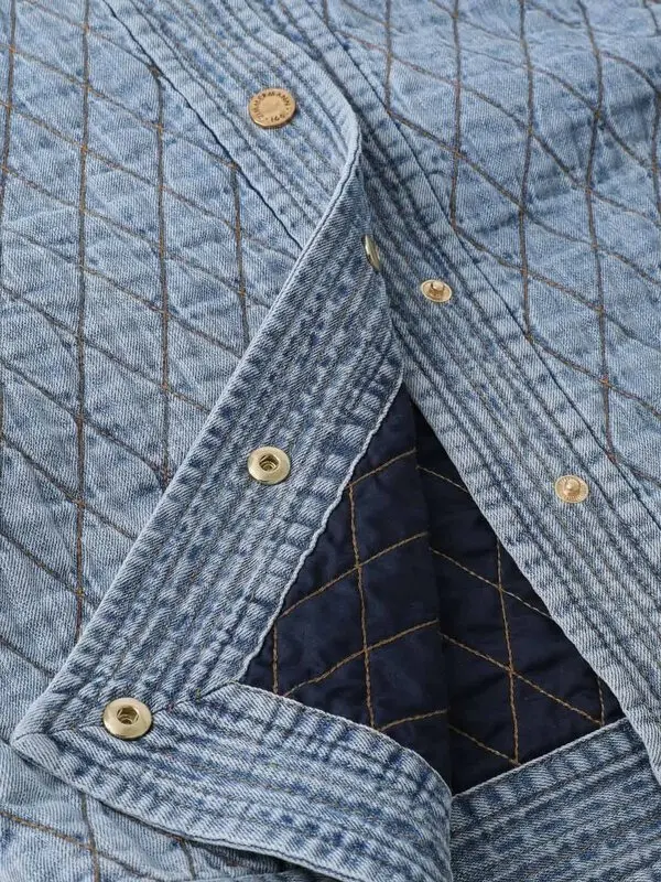 Zimmermann Indra Quilted Denim Jacket