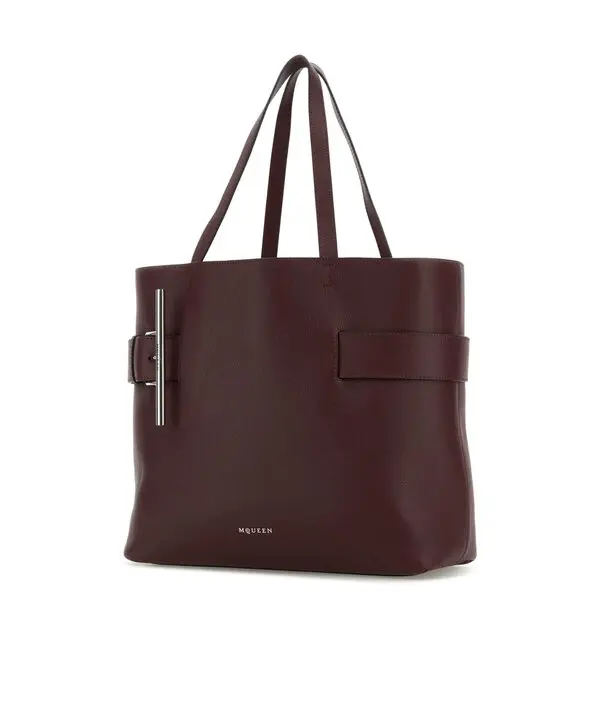 Alexander McQueen T-bar Sling Top Handle Bag - Red
