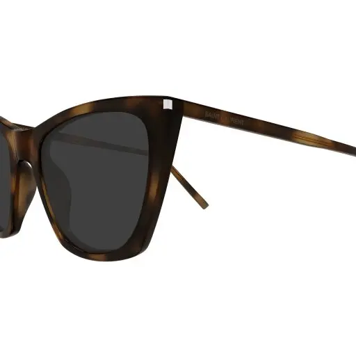 Saint Laurent Kate Thin Cat-eye Sunglasses - Black